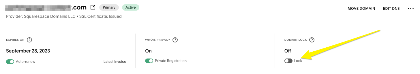 Transferring a domain away from Squarespace – Squarespace Help Center